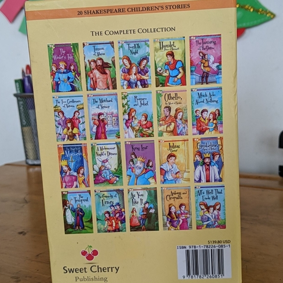 William Shakespeare | Toys | Shakespeare Childrens Stories Complete ...